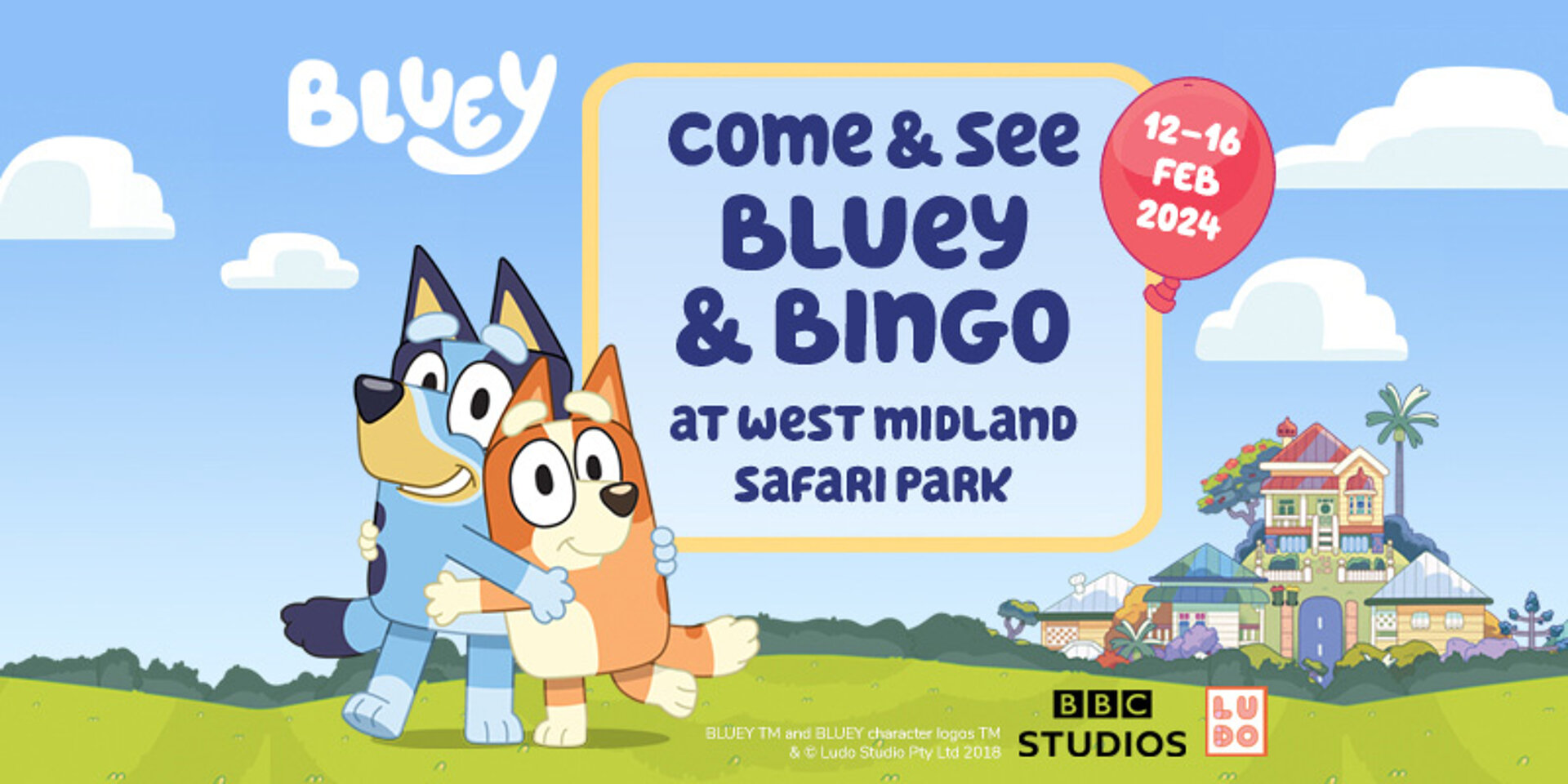 Aquarium de Touraine | Meet Bluey at West Midlands Safari Park this ...